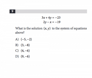 SAT & ACT Math: System of Equations | Love the SAT Test Prep